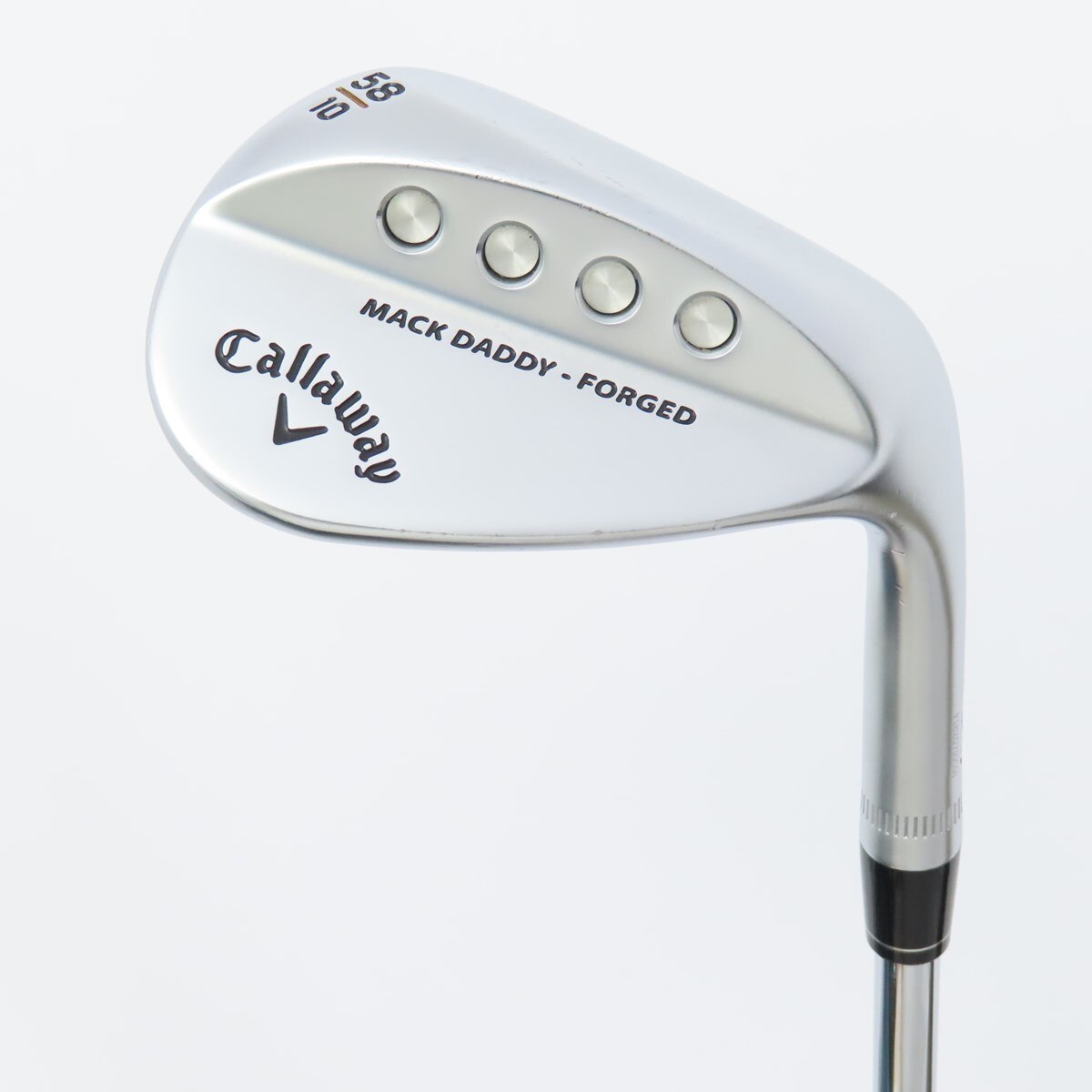 【中古】MACK DADDY FORGED(2019)クロム仕上げ ウェッジ Dynamic Gold 58-10 S200 CD(ウェッジ（単品）)|MACK DADDY(キャロウェイゴルフ ...