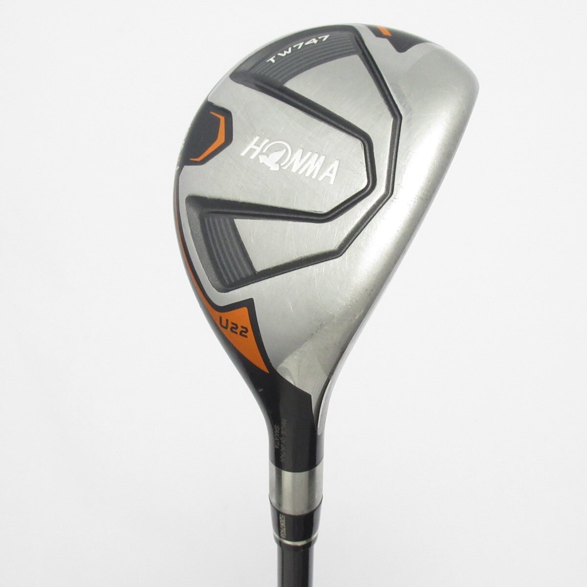 【中古】TOUR WORLD TW747 UT ユーティリティ VIZARD UT-H7 22 設定無 CD(ユーティリティ（単品）)|TOUR WORLD(本間ゴルフ)の通販 - GDO ...