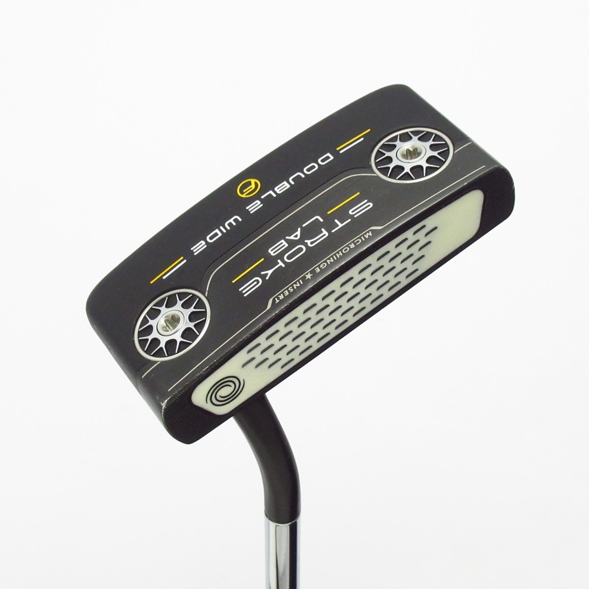 中古】ストロークラボ BLACK DOUBLE WIDE FLOW パター カーボン