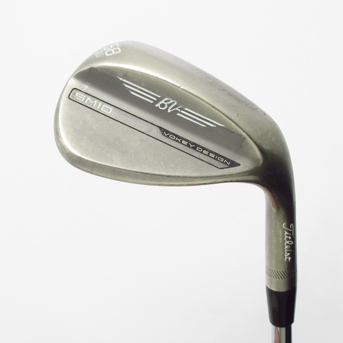 【中古ゴルフクラブ】タイトリスト　Vokey　ボーケイデザイン SM10 ニッケル ウェッジ スチールシャフト　シャフト：スチールシャフト 中古】Vokey SM10 NICKEL ウェッジ (タイトリスト) ボーケイ 通販｜GDO