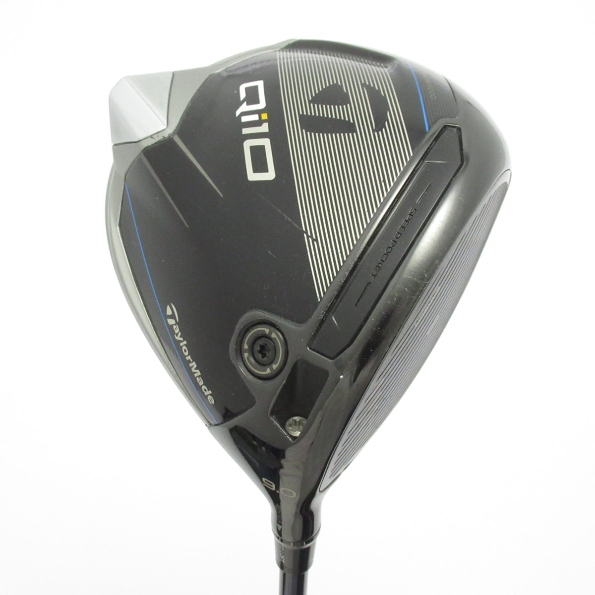 【中古ゴルフクラブ】テーラーメイド　Qi10　Qi10 MAX ドライバー Diamana Blue TM50　シャフト：Diamana Blue TM50 中古】Qi10 ドライバー Diamana Blue TM50 9 S C(ドライバー（単品
