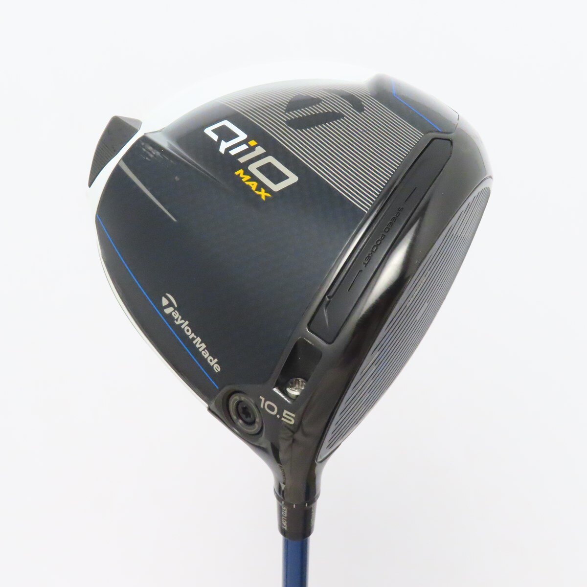 中古】Qi10 MAX LITE ドライバー SPEEDER NX BLUE for TM 10.5 R CD