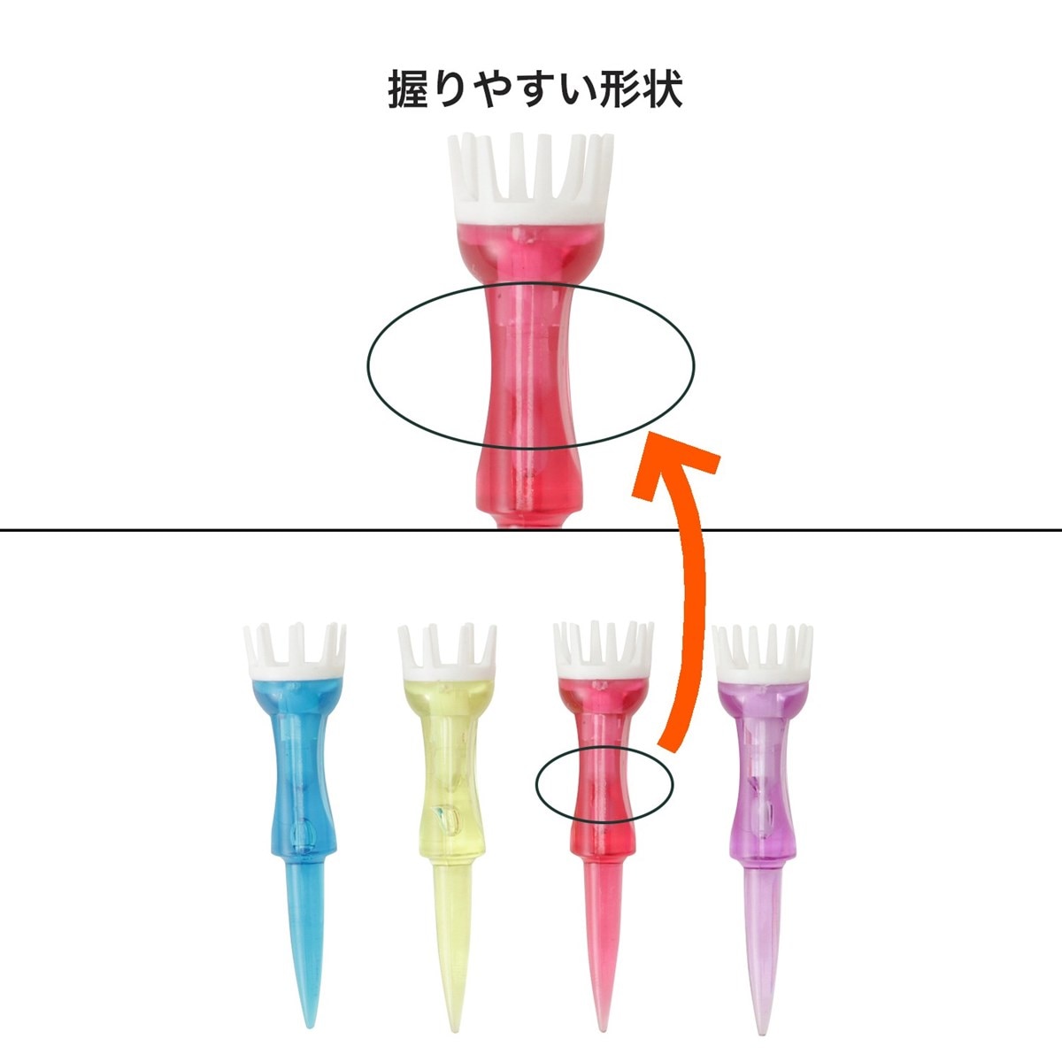 段付リフトティー40mm(ティー)|Tabata(タバタ) GV1412 40の通販 - GDOゴルフショップ(0000480311)