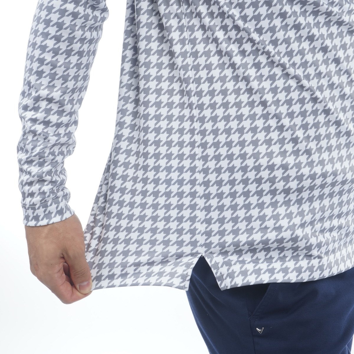 千鳥総柄 モックネック長袖シャツ(長袖シャツ･ポロシャツ)|adabat(アダバット) ADB3F-09の通販 - GDOゴルフショップ ...