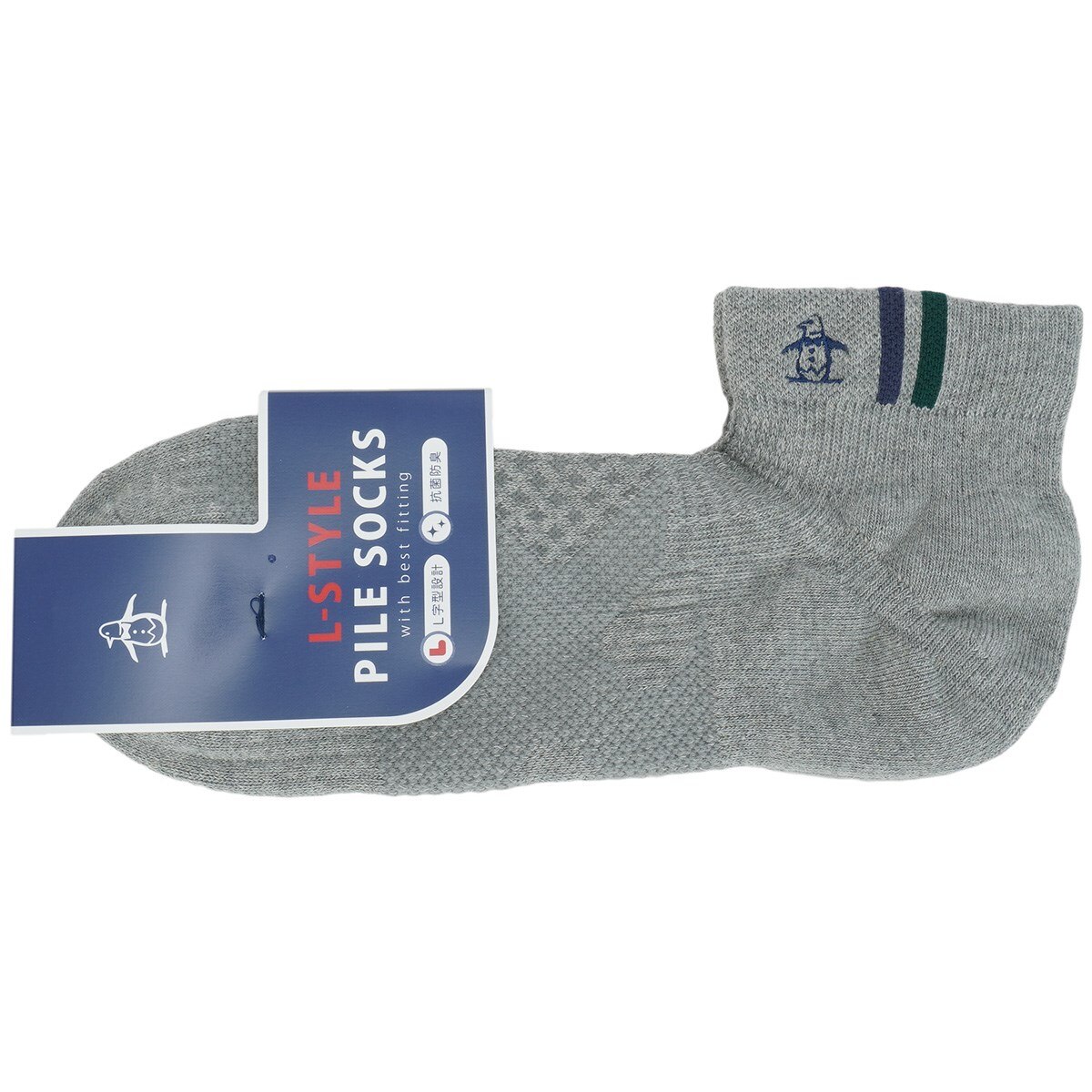 【セール・アウトレット】ワンポイント L型ショートソックス(靴下)|Munsingwear(マンシングウェア) MGBXJB03の通販 ...