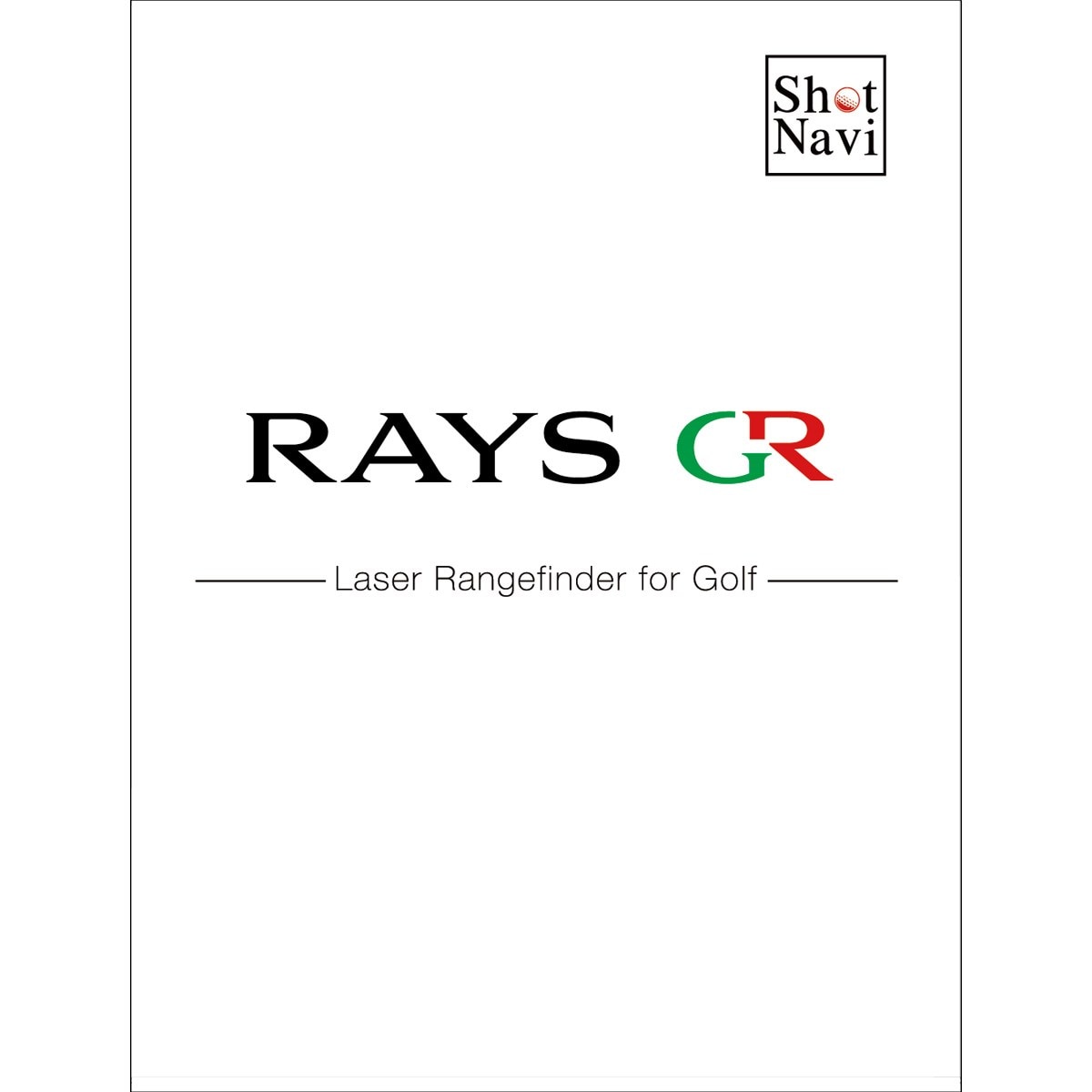 Laser Sniper RAYS GR(距離測定器)|Shot Navi(ショットナビ)の通販 - GDOゴルフショップ(0000738947)