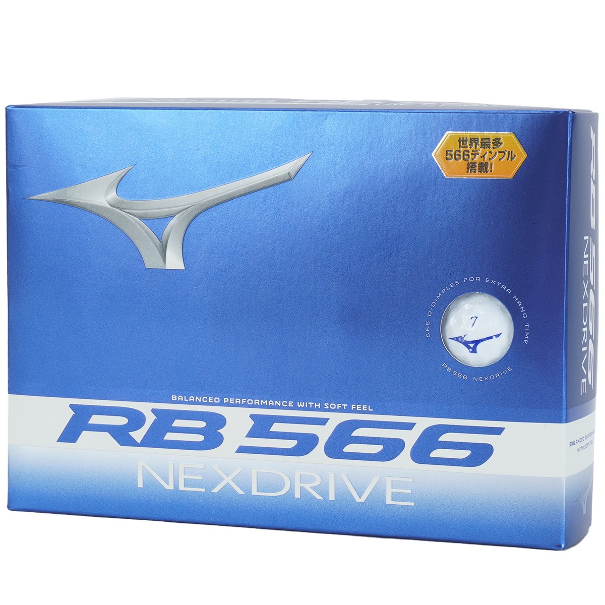 RB 566 NEXDRIVE ボール(ボール（新品）)|RB(ミズノ) 5NJBT324の通販 - GDOゴルフショップ(0000759926)