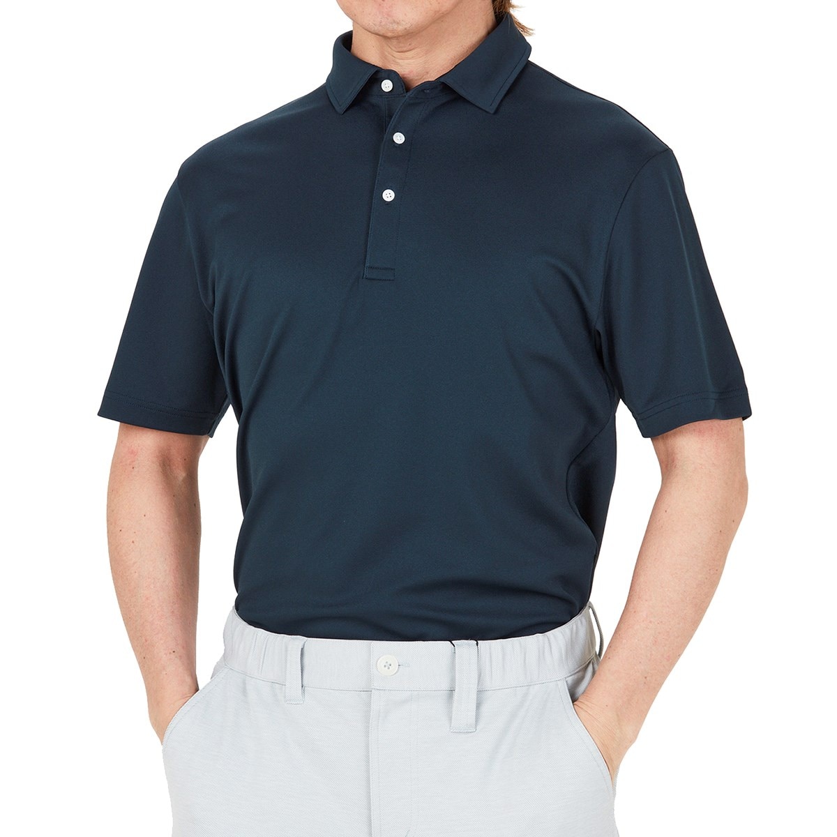 接触冷感鹿の子素材半袖シャツ(半袖シャツ・ポロシャツ)|GDO ORIGINAL(GDO オリジナル) 52SSH003の通販 - GDO ...