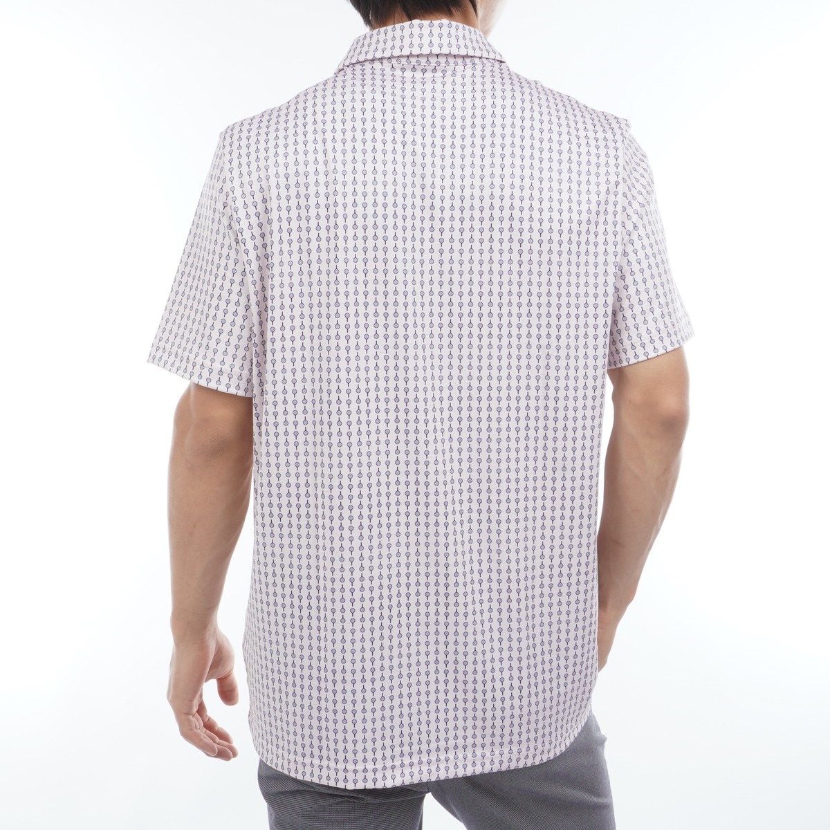 ストレッチ ミニマム総柄プリントゴルフ半袖ポロシャツ(半袖シャツ・ポロシャツ)|LACOSTE(ラコステ) DH5175の通販 - GDO ...