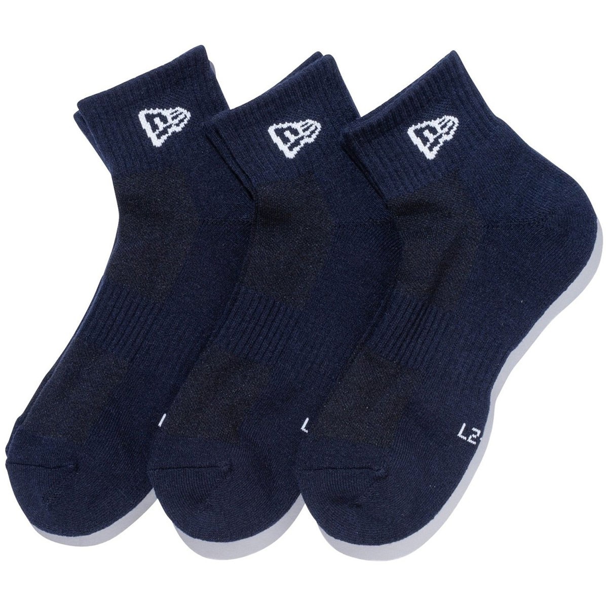 アンクルソックス 3足セット(靴下)|NEW ERA(ニューエラ) の通販 - GDOゴルフショップ(0000774446)