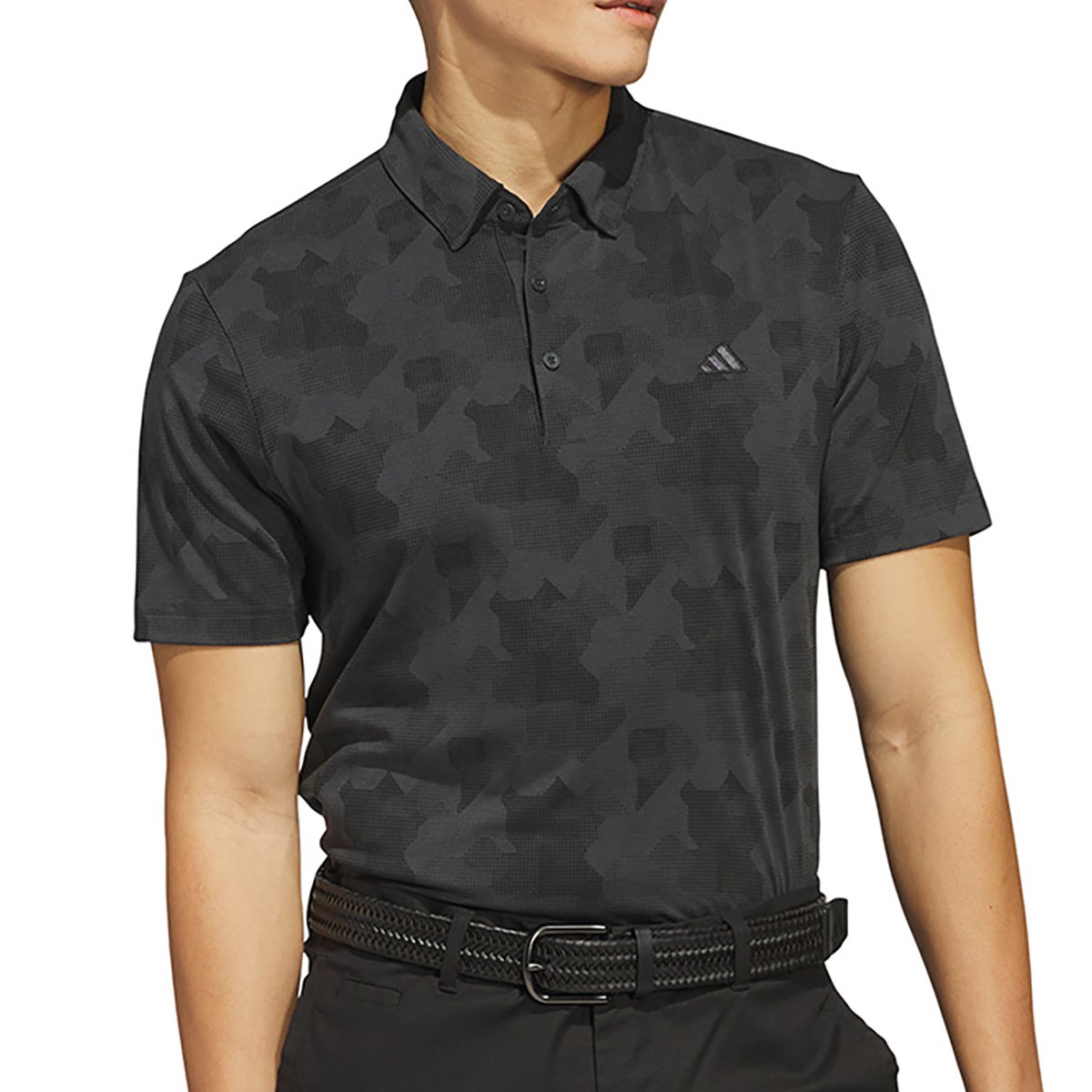 ビヨンド ザ コース ストレッチ グラデーショングラフィック 半袖ポロシャツ(半袖シャツ・ポロシャツ)|Adidas(アディダス) KUH74 ...