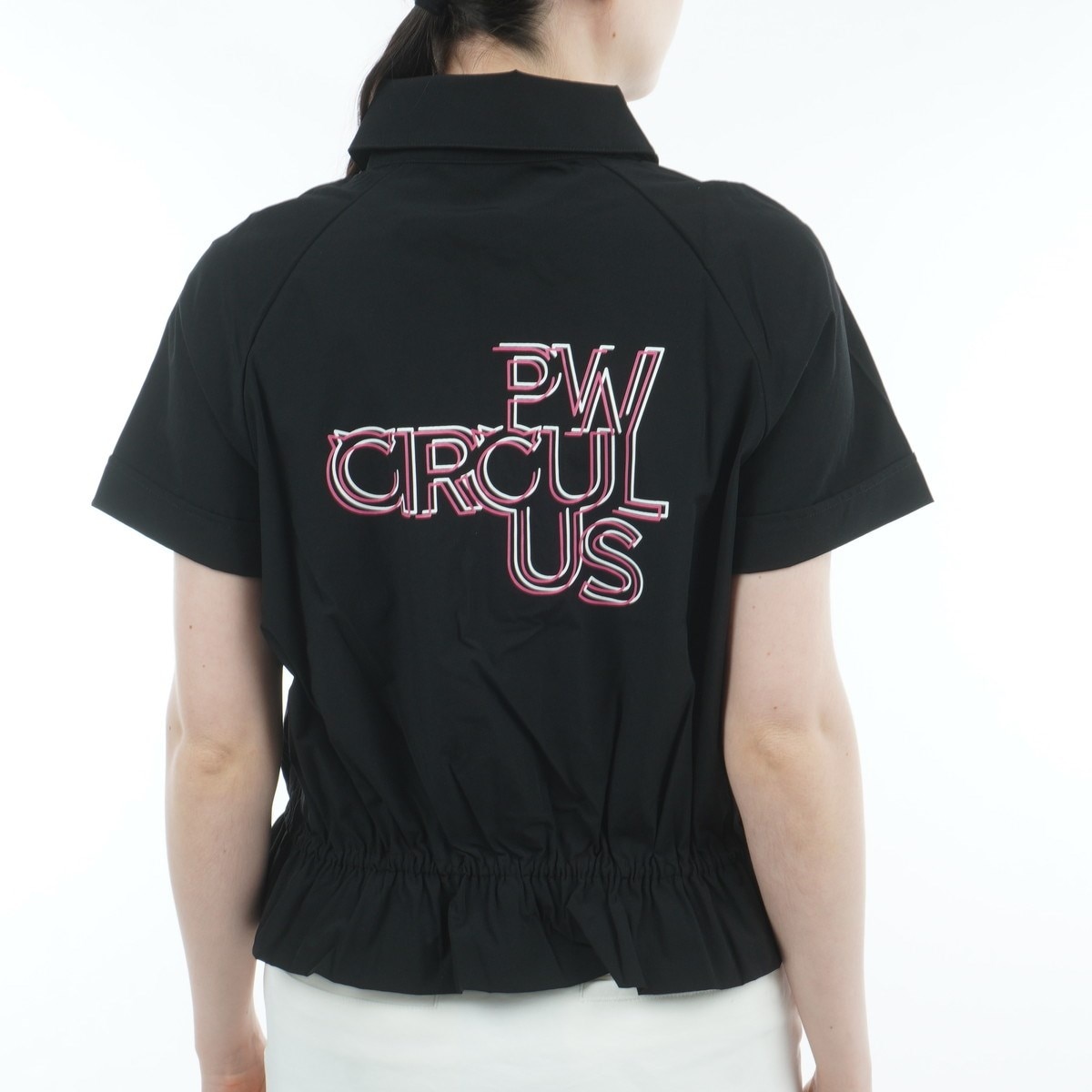 ギャザリング 半袖シャツ レディス(半袖シャツ・ポロシャツ)|PW CIRCULUS(ピーダブリュサーキュラス) KHPQGM0418の通販 - GDOゴルフショップ(0000783274)