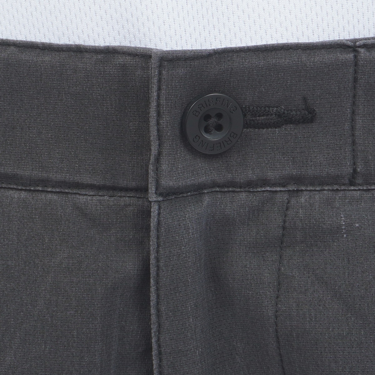 ストレッチ フェイデッド ワンタックワイドショートパンツ(ハーフ