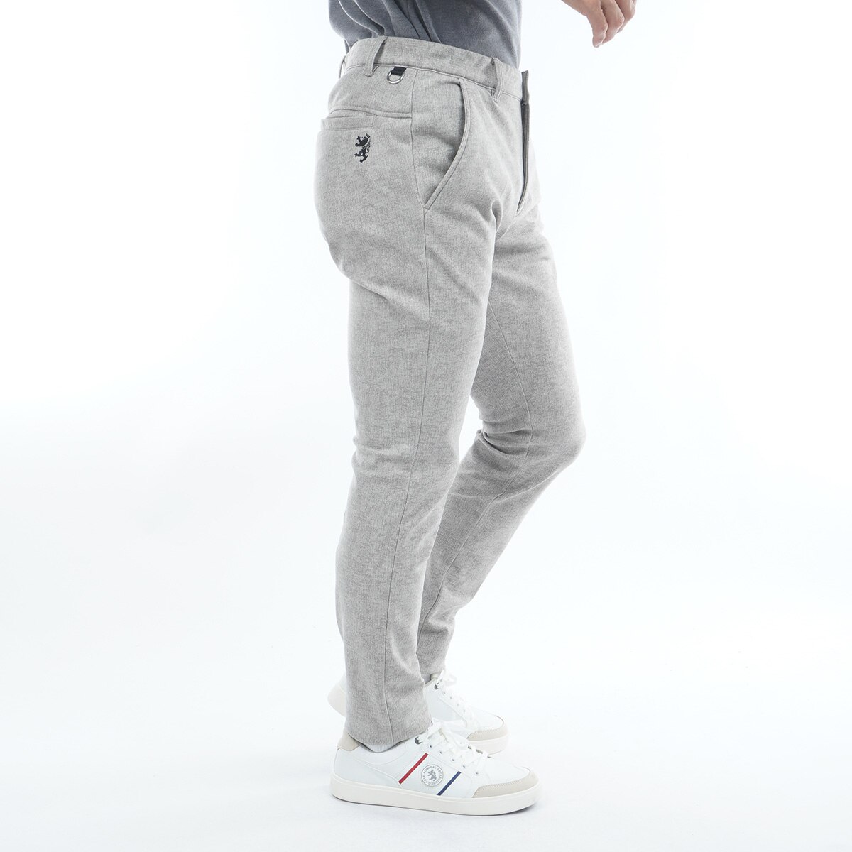 ストレッチ ハイテンション 裏起毛テーパードパンツ(ロングパンツ