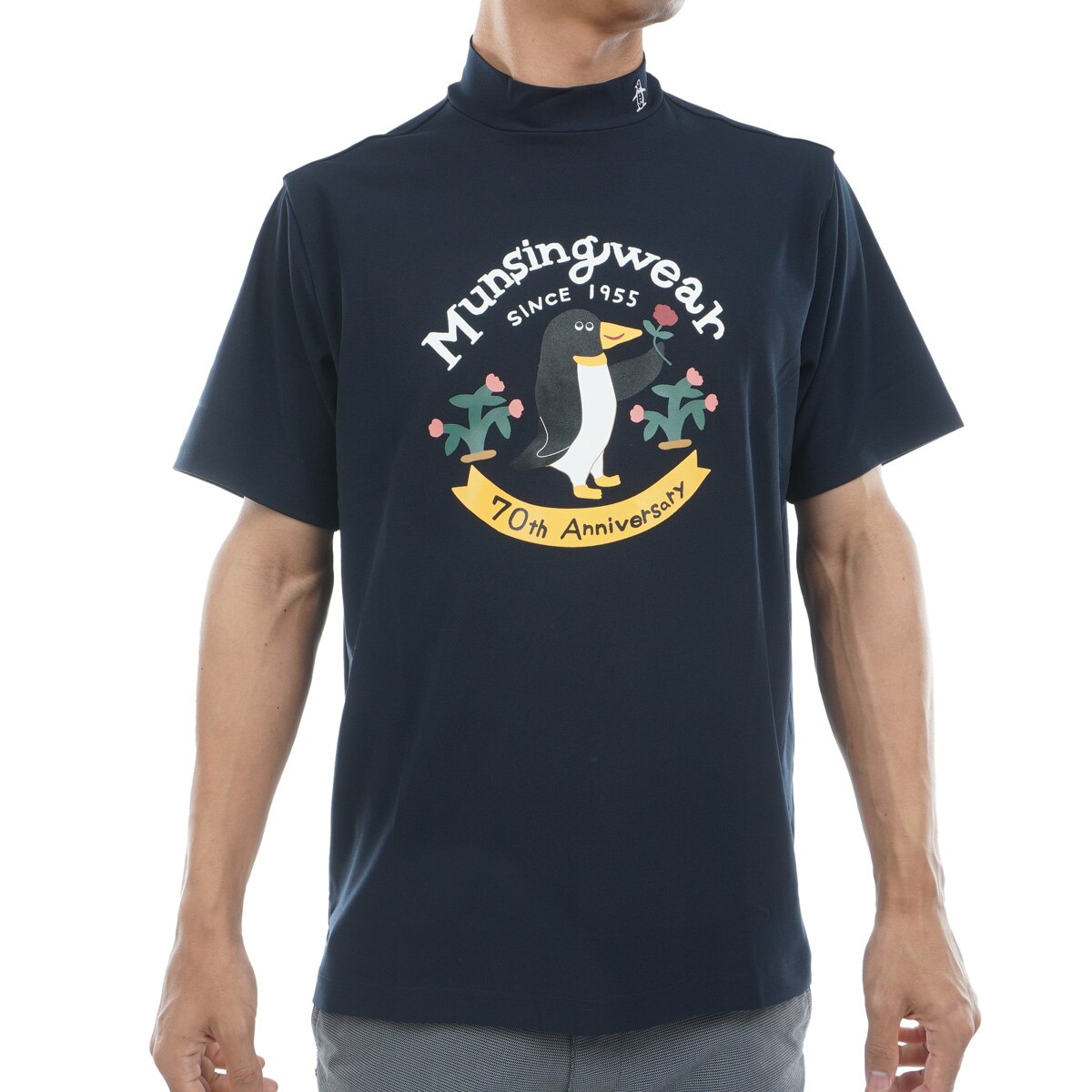 Sunscreen NIR 70周年記念限定 ストレッチ プリントモックネック半袖