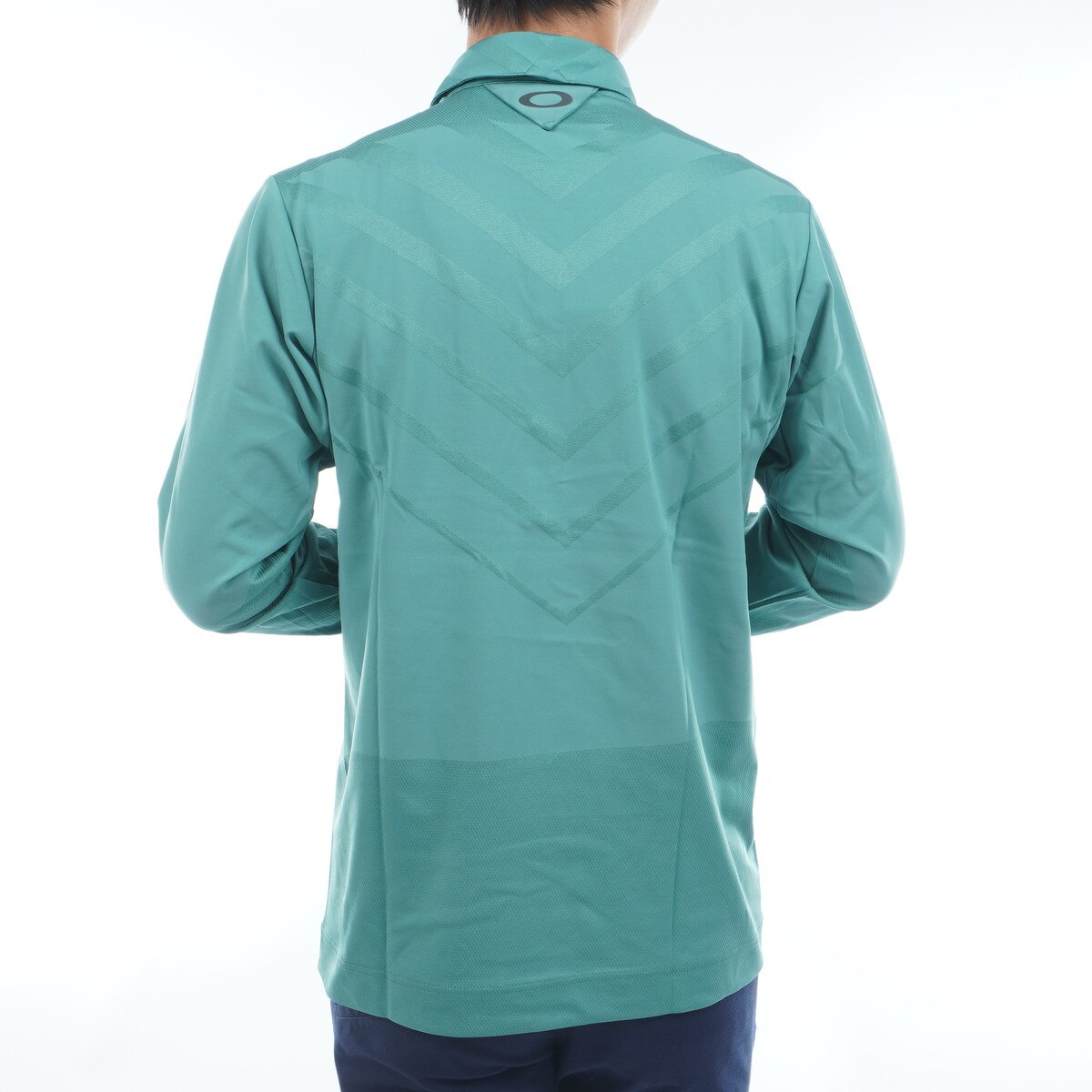 スカル ストレッチ CUNNINGLY ジャカード長袖ポロシャツ(長袖シャツ