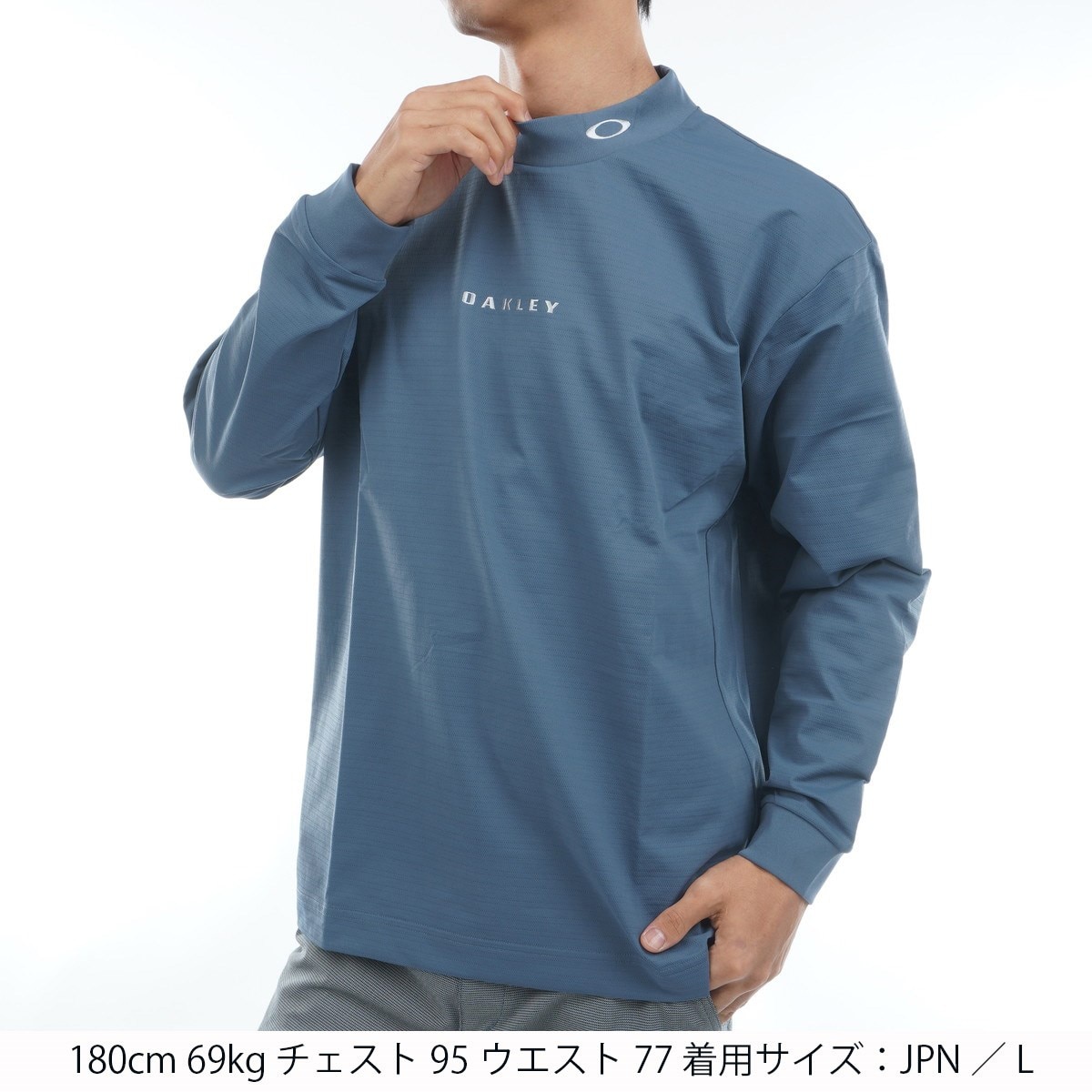 O-SYNC PACK LENIENT ストレッチモックネック長袖シャツ(長袖シャツ･ポロシャツ)|OAKLEY(オークリー) FOA408244の通販 - GDOゴルフショップ ...