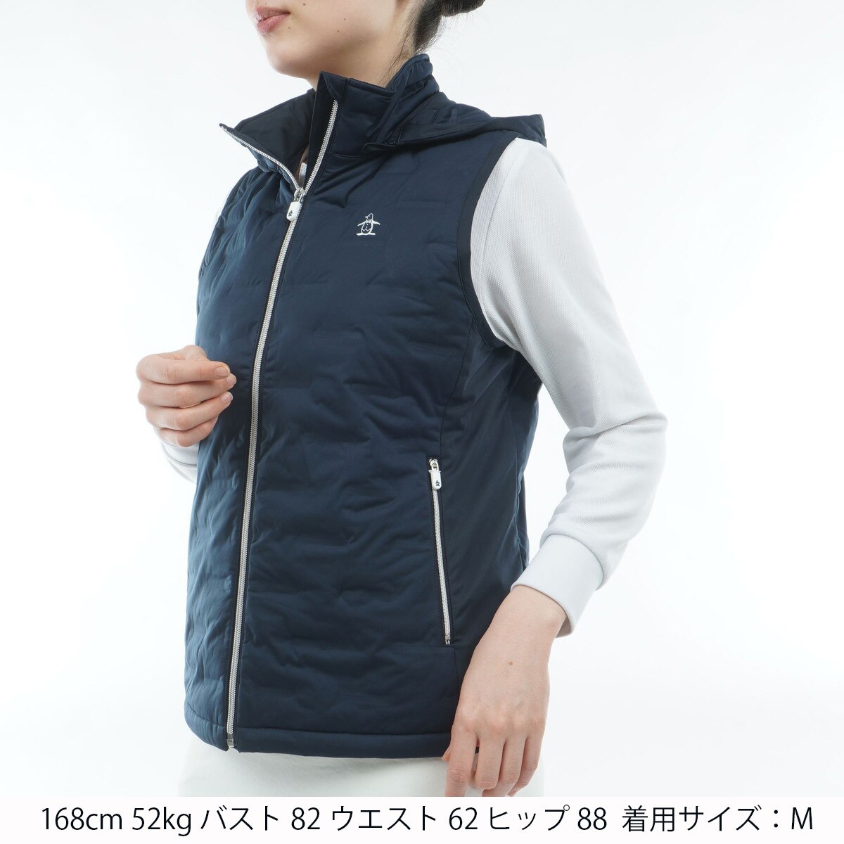 ストレッチ HEAT NAVI ARTECH SHELL 中綿アウターベスト レディス