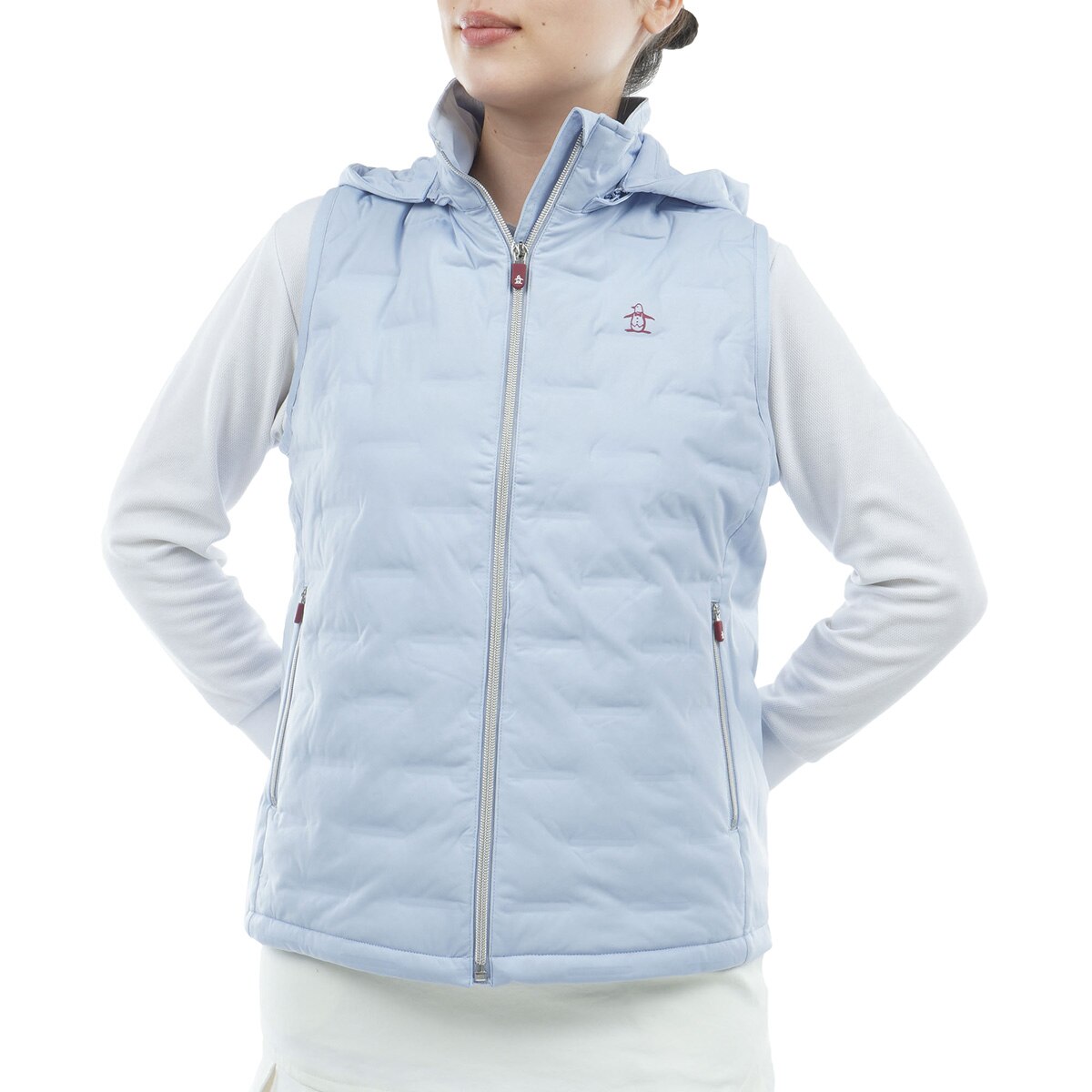 マンシングウェア　Munsingwear　ストレッチ HEAT NAVI ARTECH SHELL 中綿アウターベスト　レディス ストレッチ HEAT NAVI ARTECH SHELL 中綿アウターベスト レディス