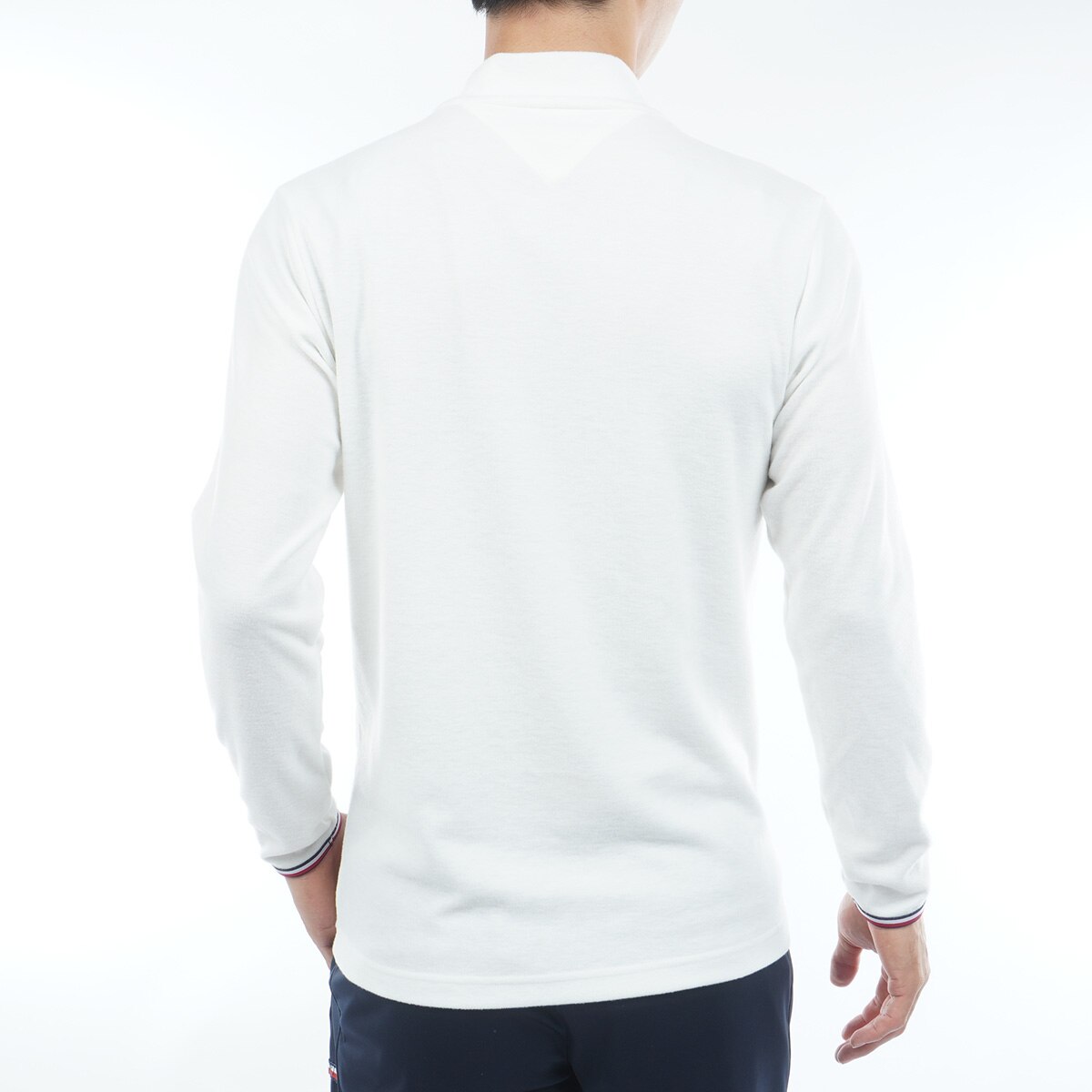 ストレッチ トミーフラッグ ハイネック長袖シャツ(長袖シャツ