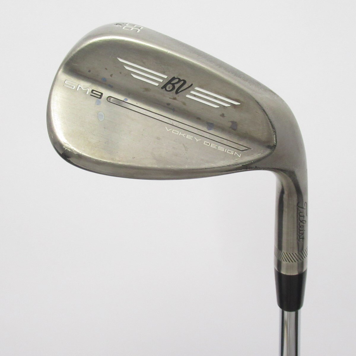 【中古】Vokey SM9 BRASHED STEEL ウェッジ Dynamic Gold 56-14 WEDGE CD(ウェッジ（単品 ...