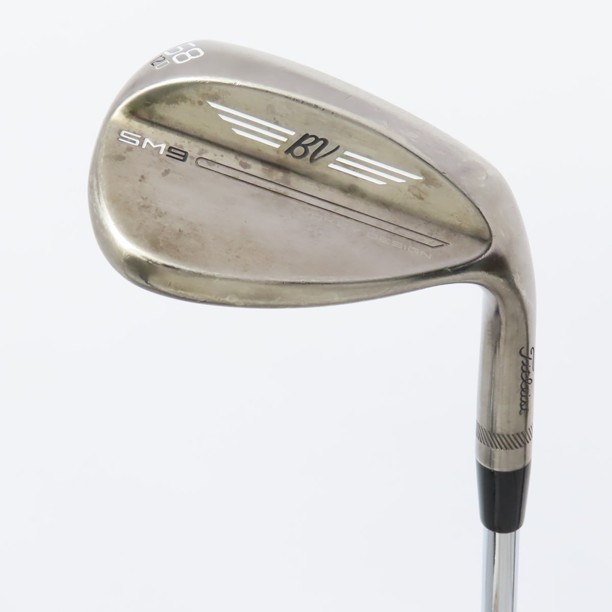 【中古】Vokey SM9 BRASHED STEEL ウェッジ BV105 58-12 設定無 CD(ウェッジ（単品）)|Vokey ...