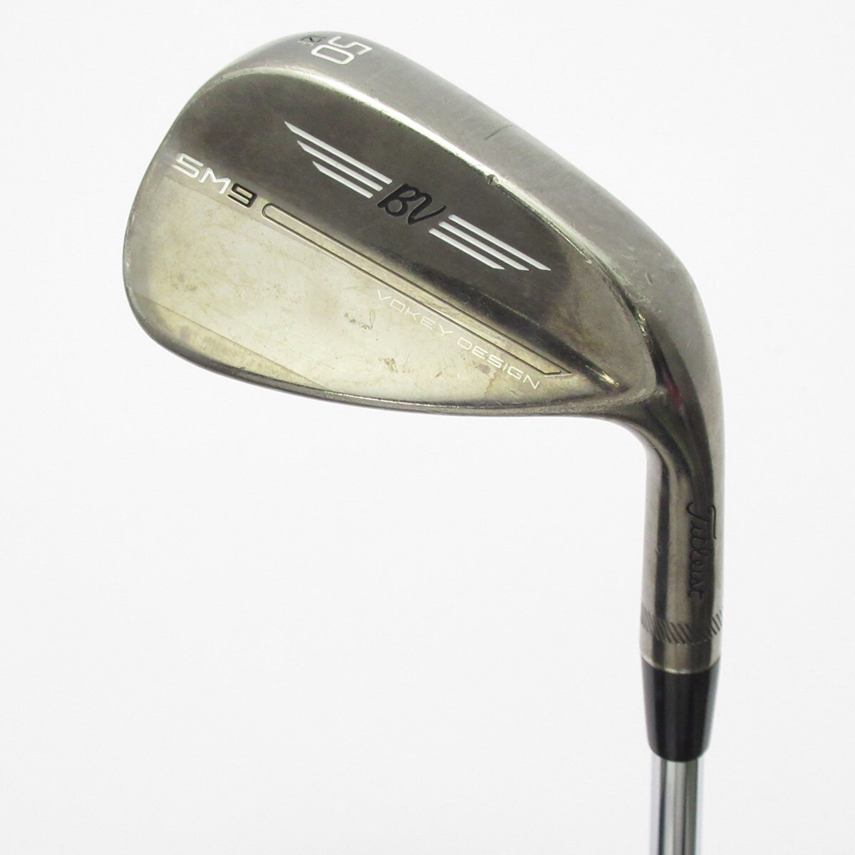 【中古】Vokey SM9 BRASHED STEEL ウェッジ Dynamic Gold 50-12 WEDGE CD(ウェッジ（単品 ...
