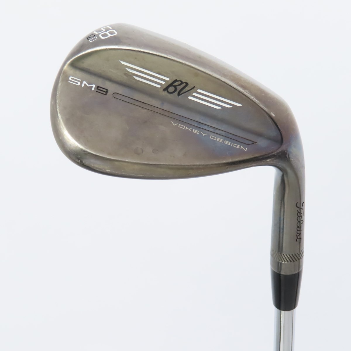【中古】Vokey SM9 BRASHED STEEL ウェッジ Dynamic Gold 58-12 WEDGE CD(ウェッジ（単品 ...