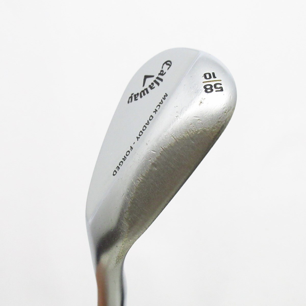 【中古】MACK DADDY FORGED(2019)クロム仕上げ ウェッジ Dynamic Gold 58-10 S200 D(ウェッジ ...