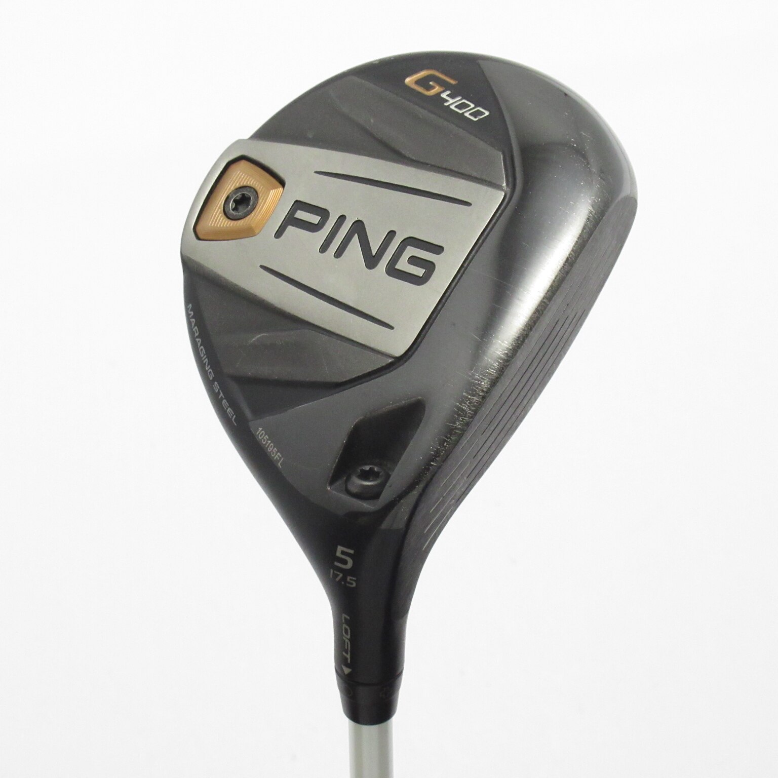 【中古ゴルフクラブ】ピン　G400　G400 フェアウェイウッド ATTAS COOOL 6　シャフト：ATTAS COOOL 6 中古】G400 フェアウェイウッド ATTAS COOOL 6 17.5 S D(フェアウェイ