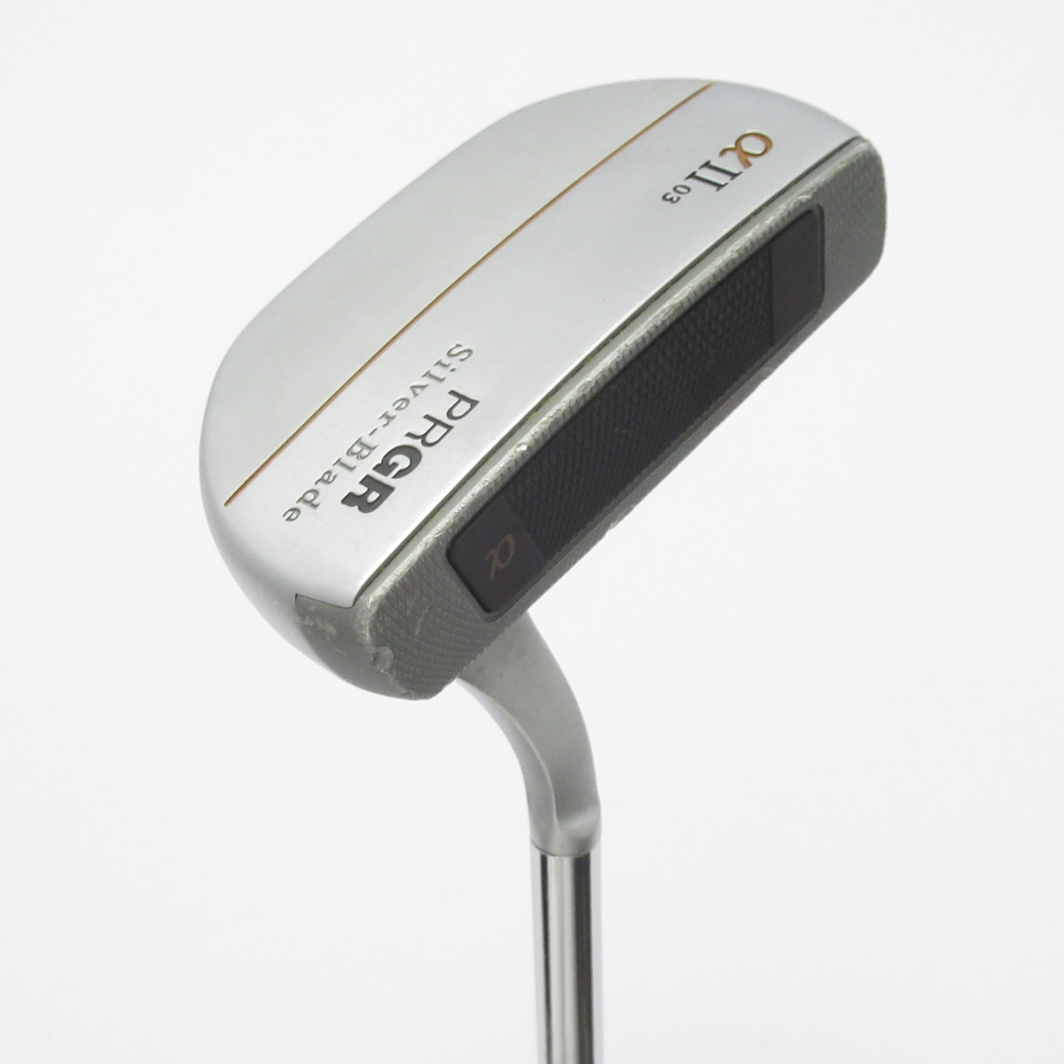 【中古ゴルフクラブ】プロギア　Silver-Blade　シルバーブレードα03 パター スチールシャフト　シャフト：スチールシャフト 中古】シルバーブレードα II 03 パター スチールシャフト 計測項目外