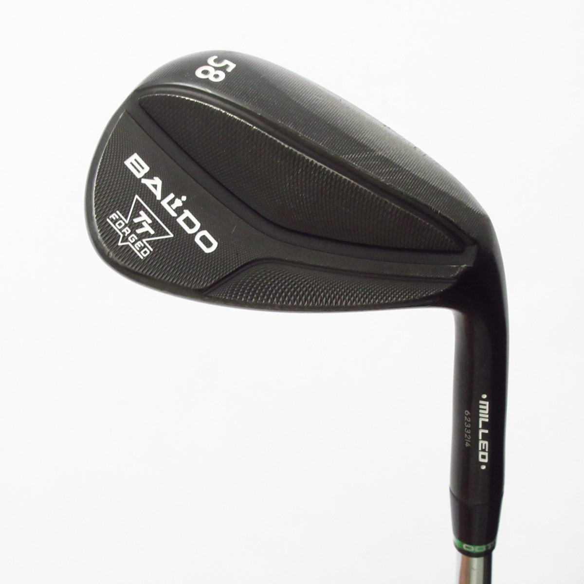 【中古】BALDO TT FORGED MILLED WEDGE ツアーブラック ウェッジ スチールシャフト 58-10 判別不能 CD ...
