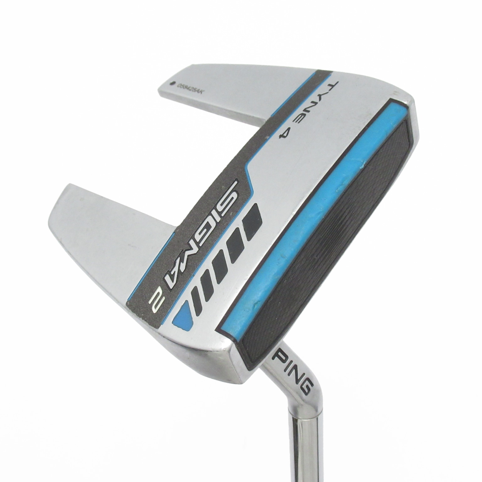 中古】SIGMA2 TYNE 4 プラチナム仕上げ パター スチールシャフト 計測