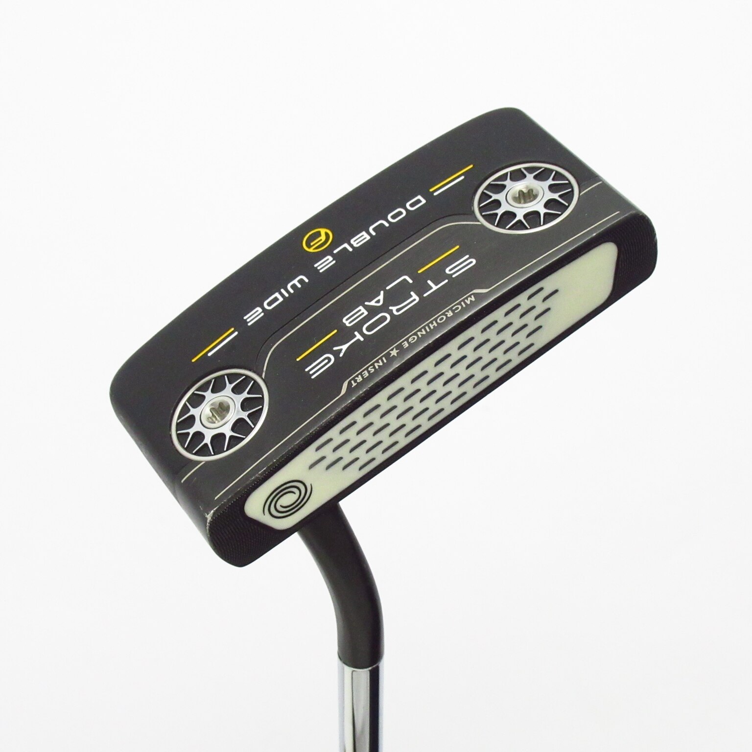 中古】ストロークラボ BLACK DOUBLE WIDE FLOW パター カーボン