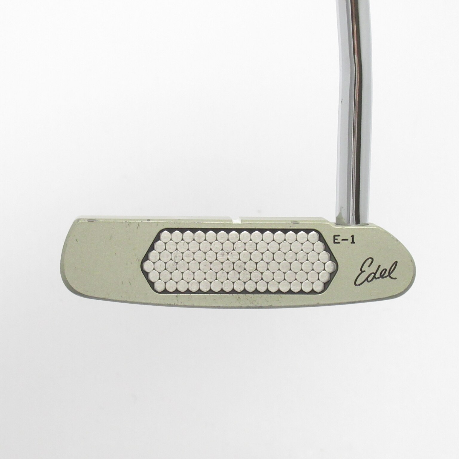 中古】トルクバランス E-1 プラチナム パター スチールシャフト 計測