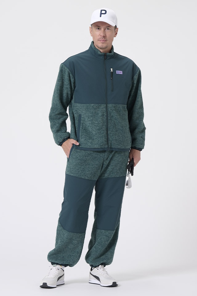 PUMA×RC CLOUDSPUN ストレッチフリースミドラー(中間着(セーター