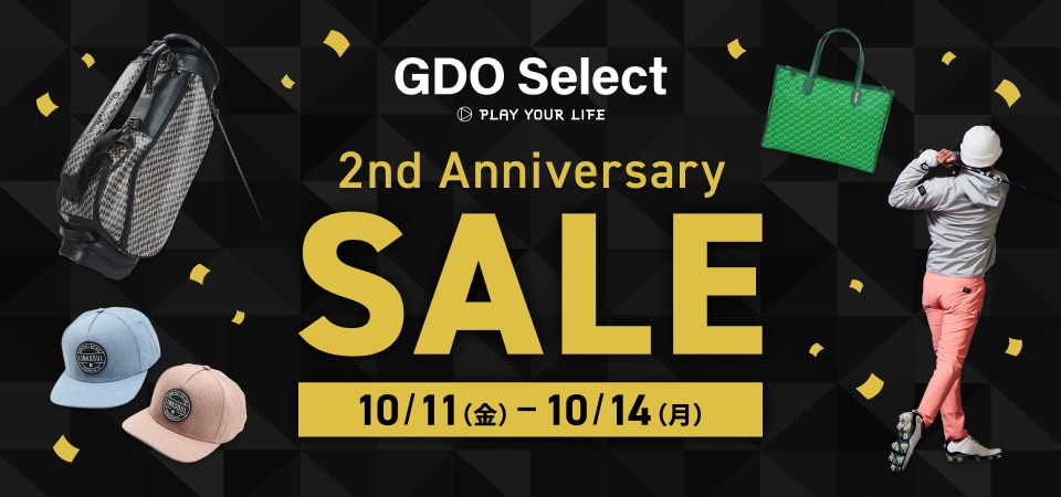 GDO Select2周年記念スペシャルセール開催！ | GDOゴルフショップ