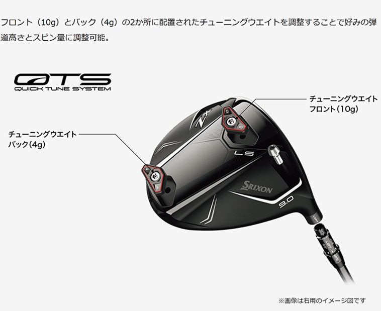 スリクソン ZXi LS ドライバー VENTUS ZXi 6 レフティ(ドライバー（単品）)|SRIXON(ダンロップ)の通販 - GDOゴルフショップ(0000761198)