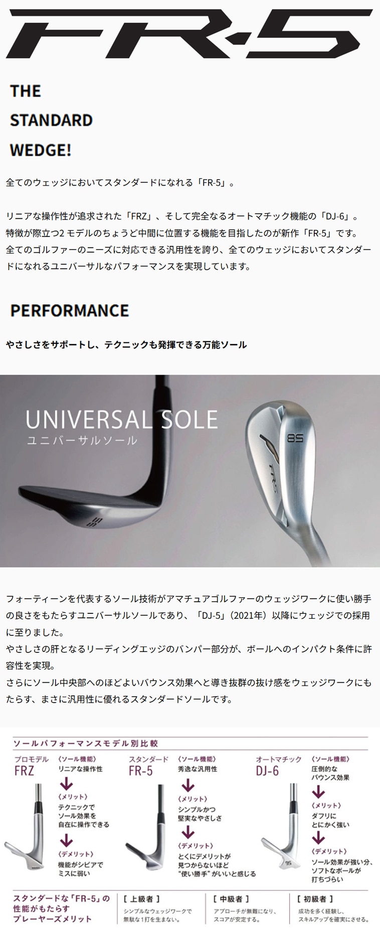 FR-5 ウェッジ ダイヤモンドブラックサテン仕上げ N.S.PRO TS-101w ブラックエディション(ウェッジ（単品 ...